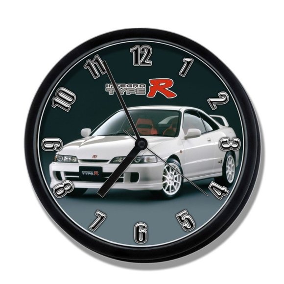 Clock | Wall Decor | Honda Integra White Clock New | Poshmark